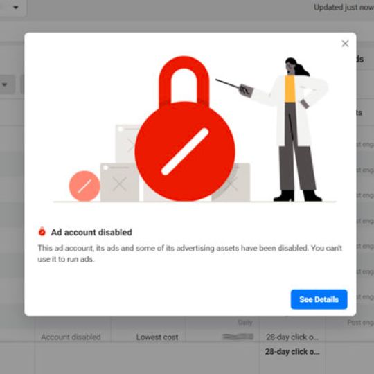 How To Restore A Disabled Ad Account - Radio Active Media